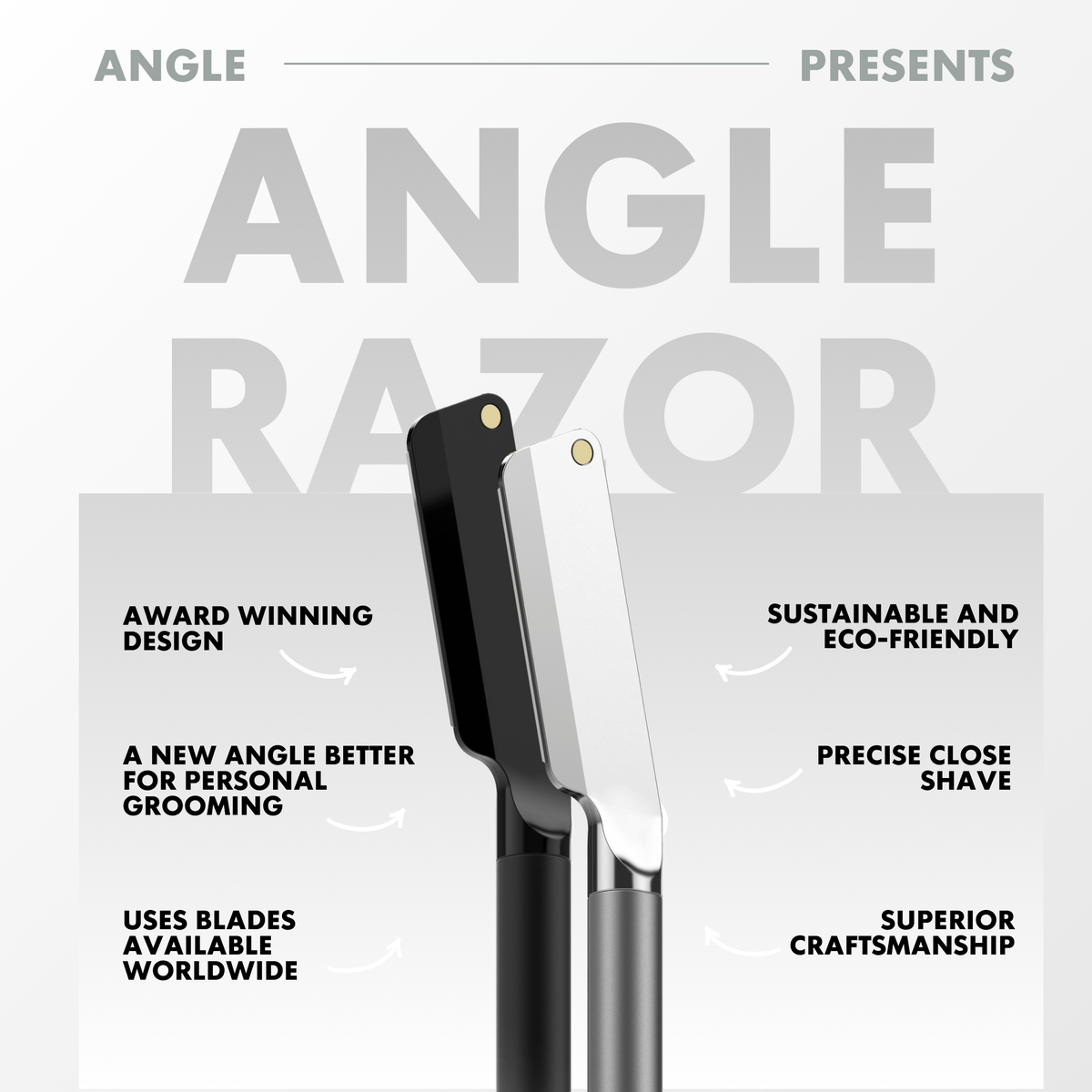 Premium Cut Throat Razor in UK for Men | Angle Razor